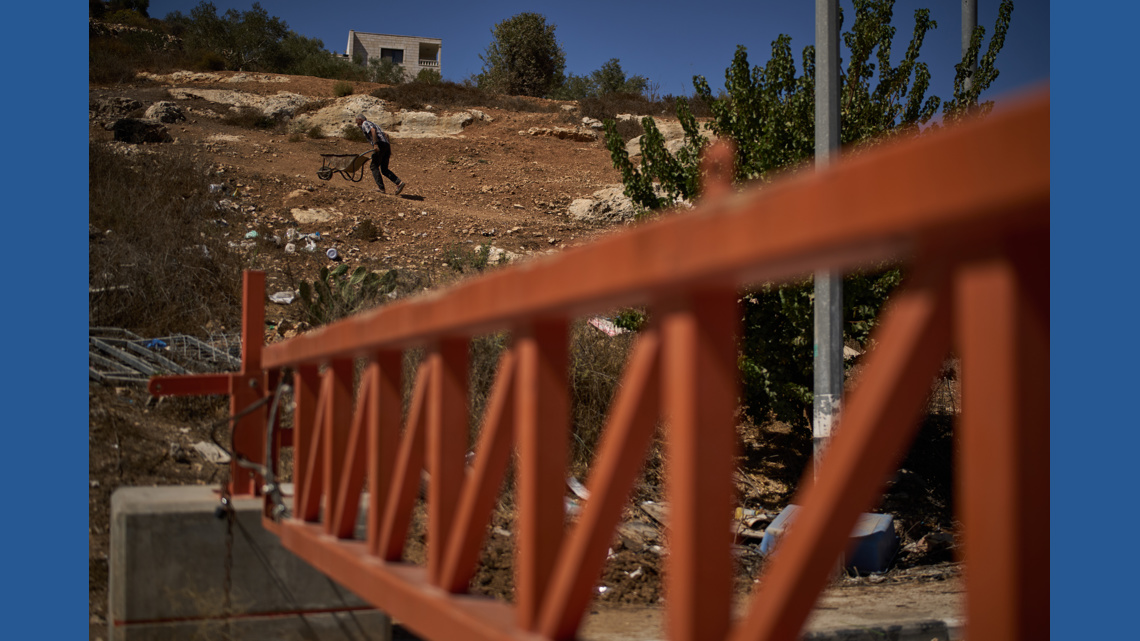 Israel has erected nearly 1,000 barriers in the West Bank during the ...