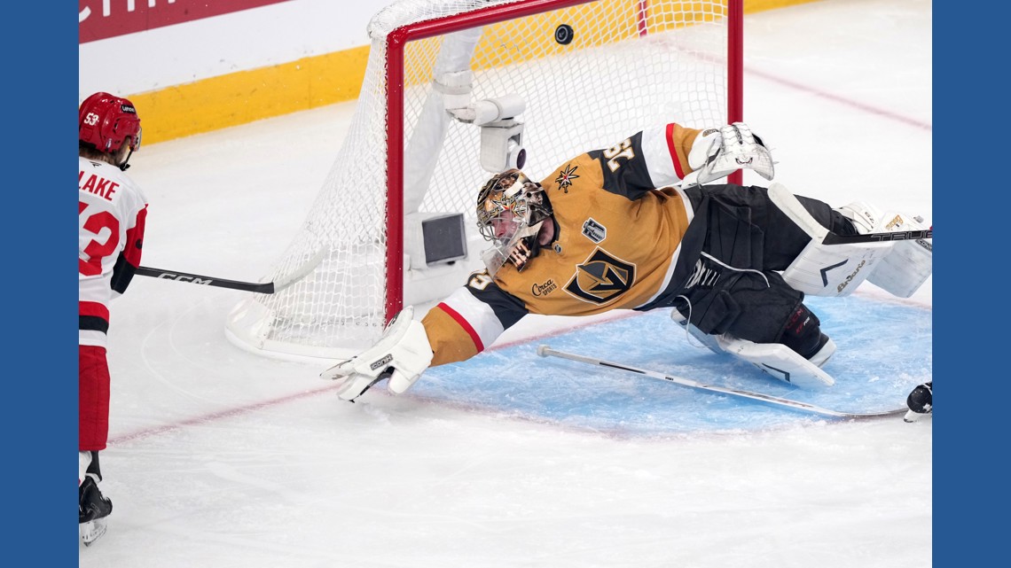 Tortorella doubles down on Carter Hart as Golden Knights face ...