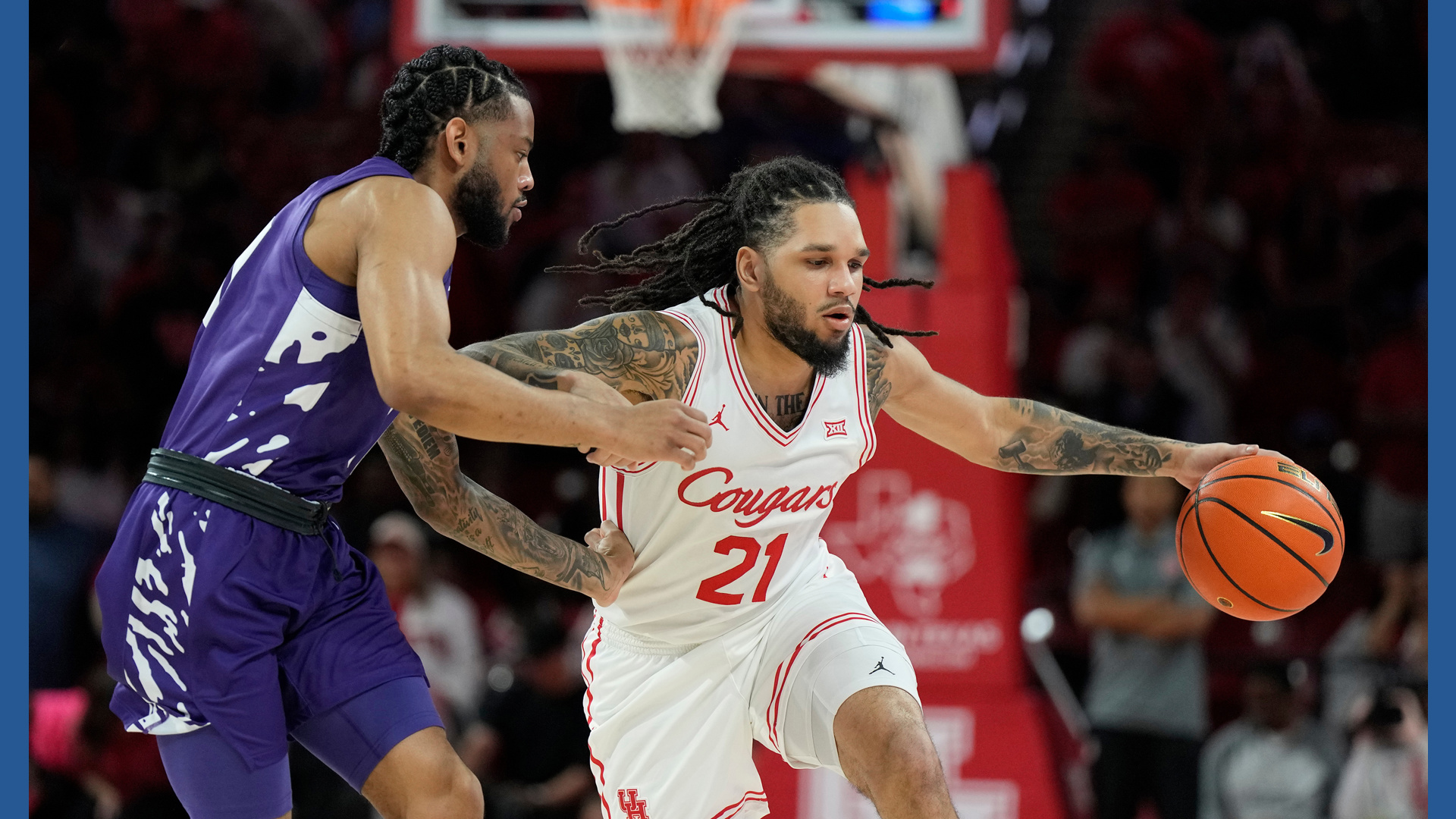 Emanuel Sharp scores 23, No. 3 Houston downs Kansas State 78-64 | ktvb.com