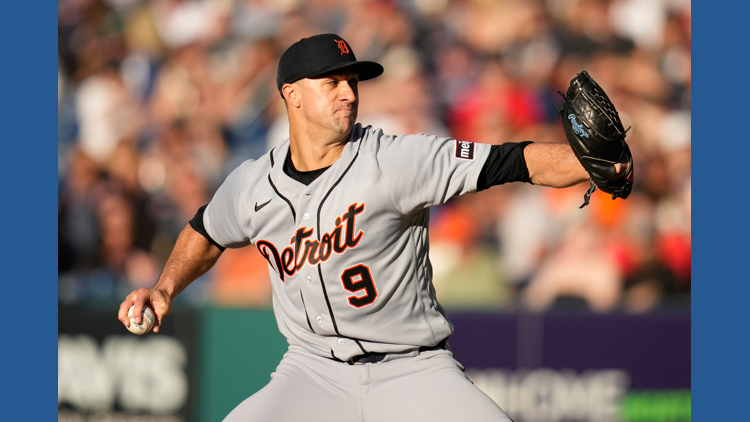 Tigers' pitcher Jack Flaherty leaves after 3 innings because of left ...