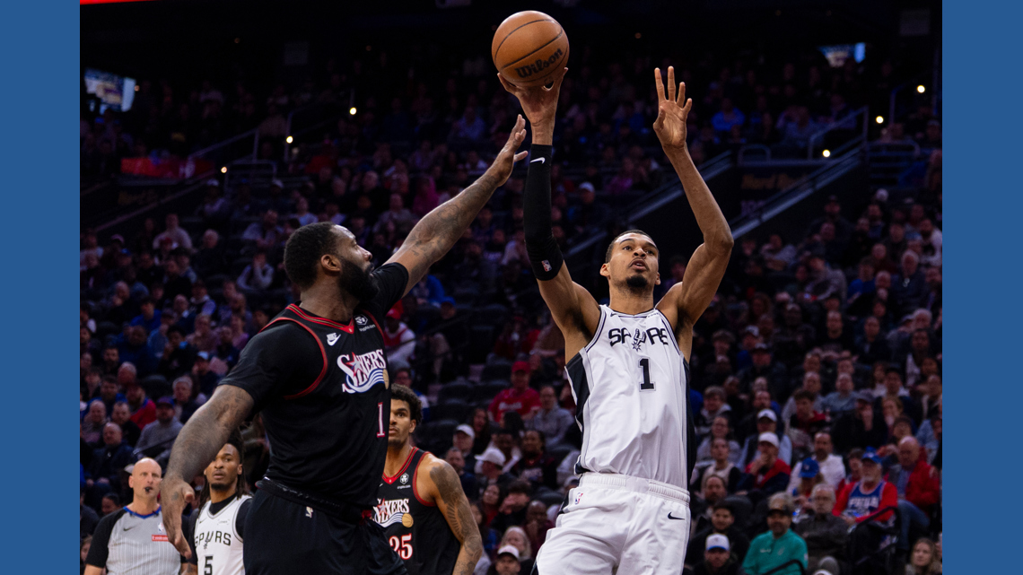 Harper scores 22, Spurs rebound from 1st loss in 12 games to romp past ...