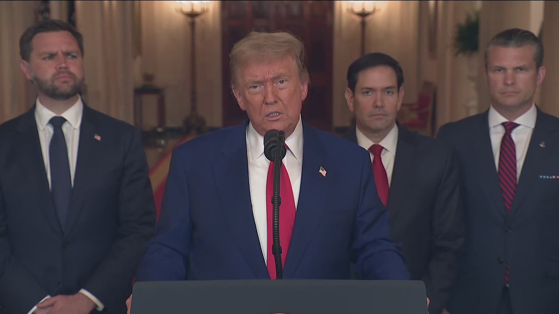 FULL REMARKS: President Trump addresses nation after US strikes Iranian ...