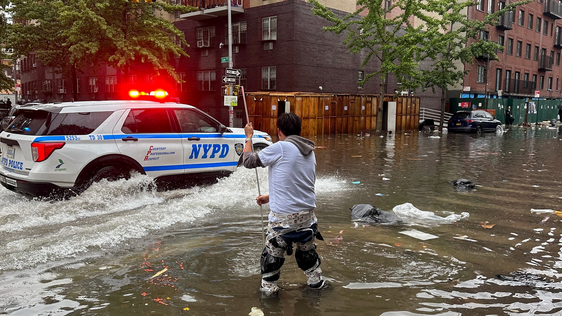 New York faces flooding as torrential rain falls | ktvb.com