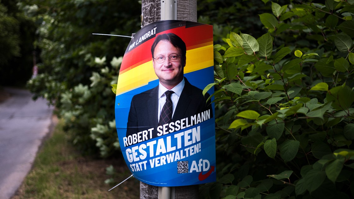 German county elects far-right AfD candidate, raising concern | ktvb.com