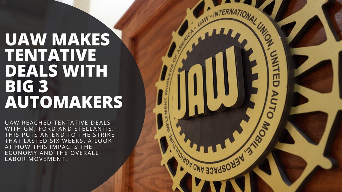 In the News Now: UAW makes tentative deals with big 3 automakers | ktvb.com