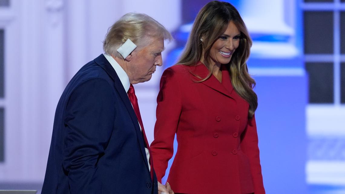Melania Trump appears at RNC on last night | ktvb.com