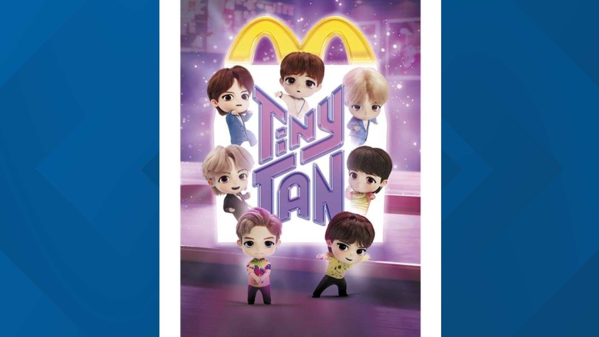 McDonald's and BTS to launch new TinyTAN Happy Meal globally | ktvb.com