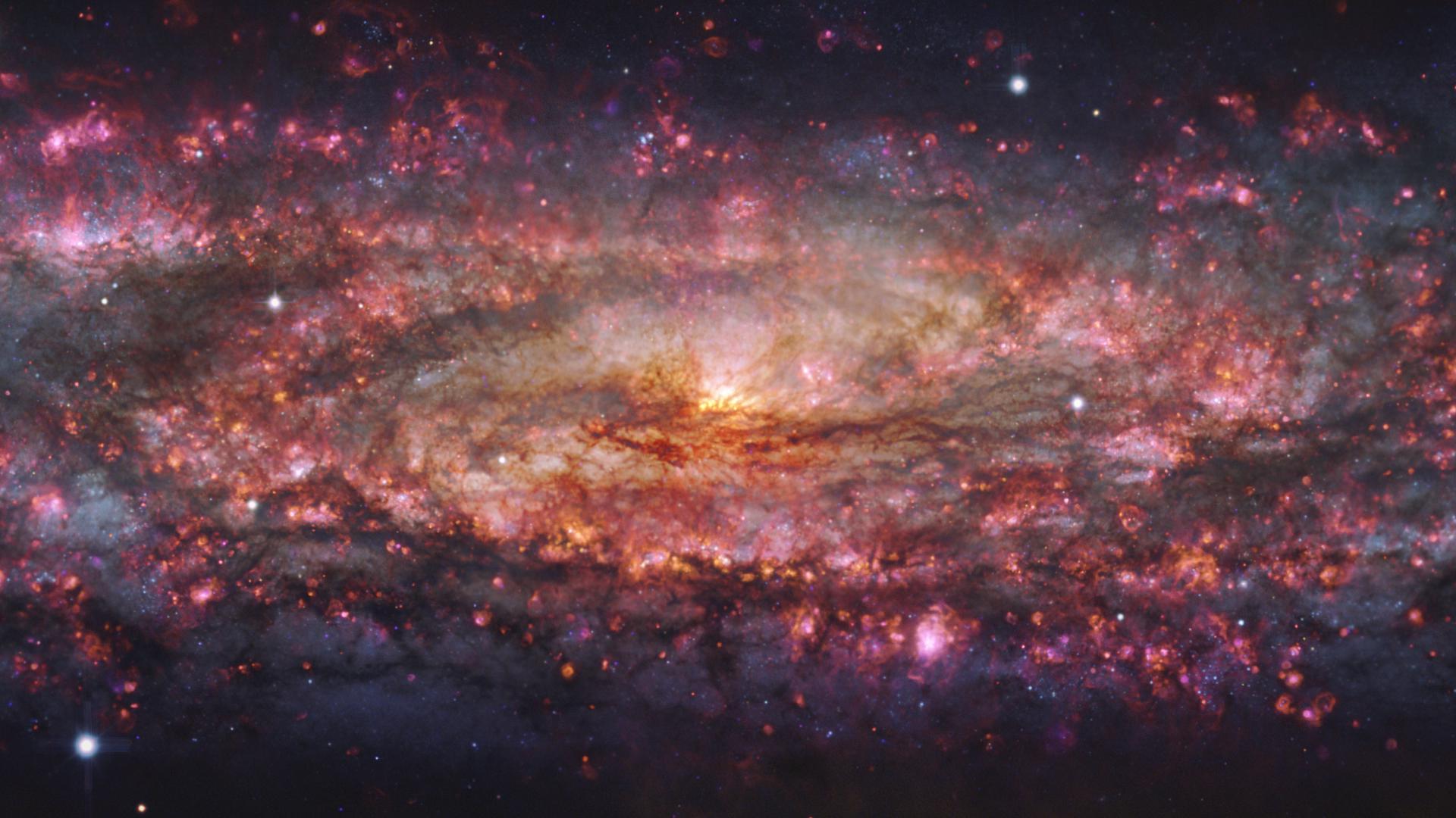 Astronomers unveil dazzling Sculptor galaxy image | ktvb.com