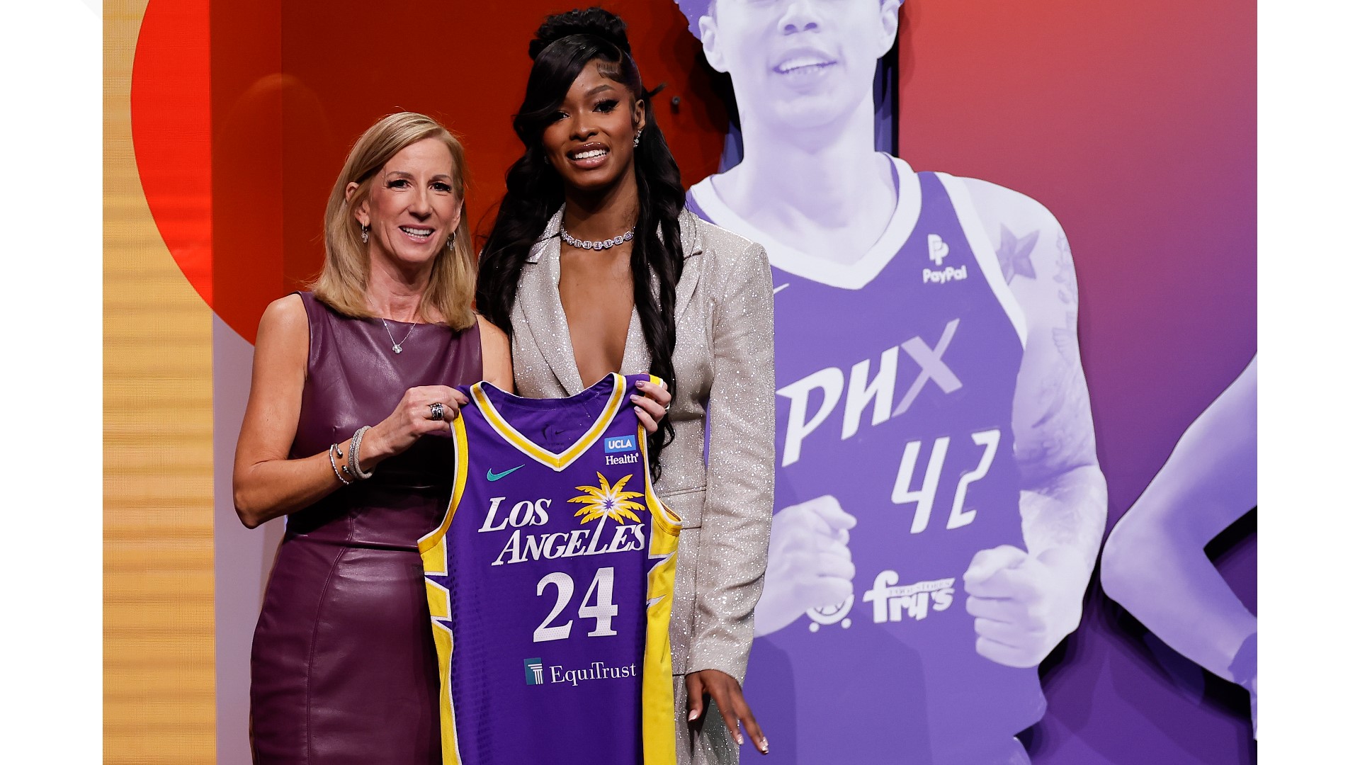WNBA picks show off their style at draft | ktvb.com