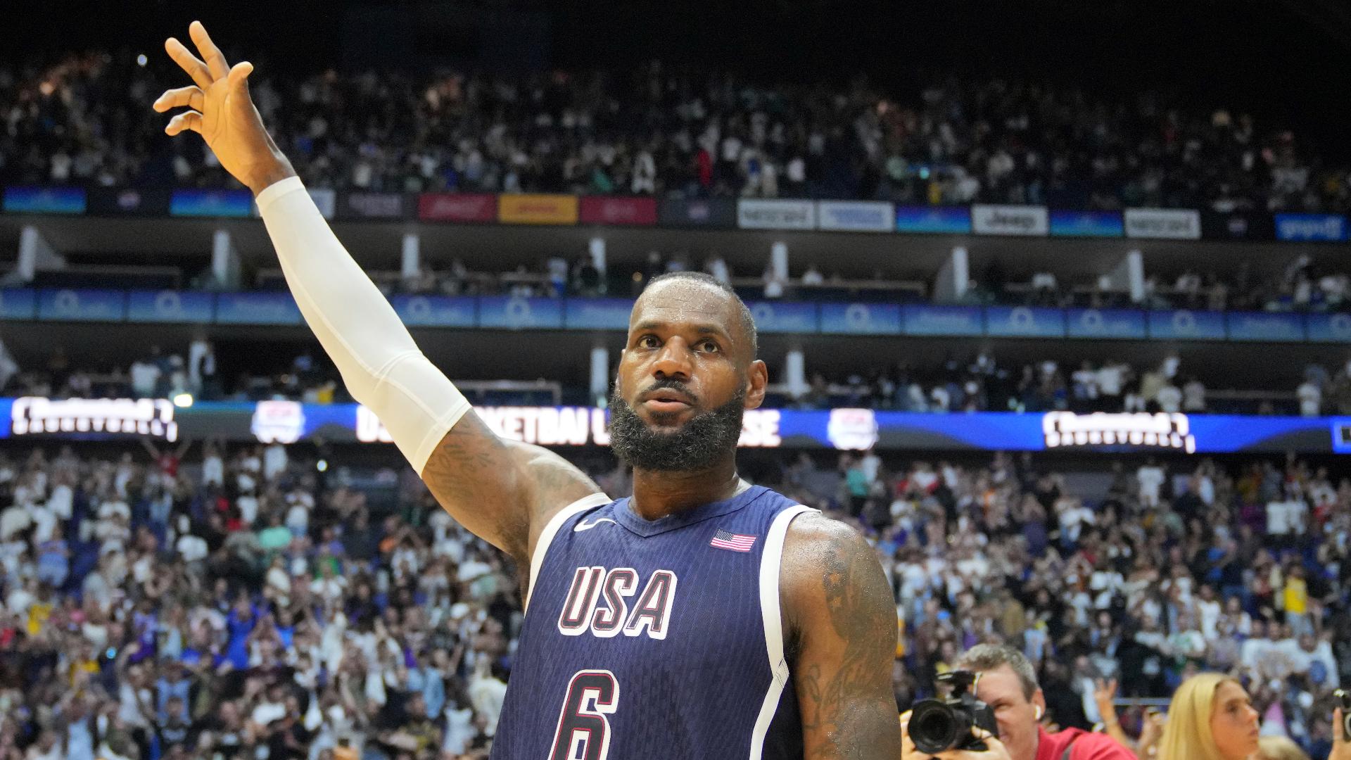 LeBron James selected as US flagbearer for Olympics | ktvb.com