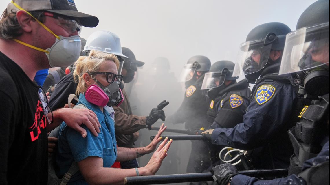 Trump's pardons of Jan. 6 rioters called into question amid LA protest ...