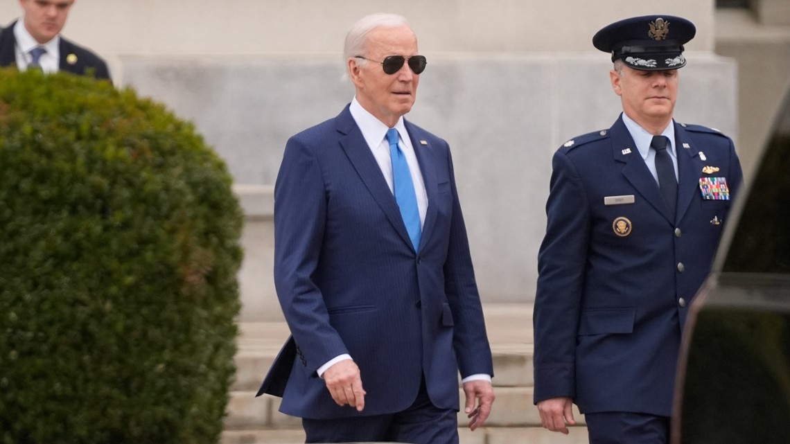 Biden undergoes physical at Walter Reed | ktvb.com