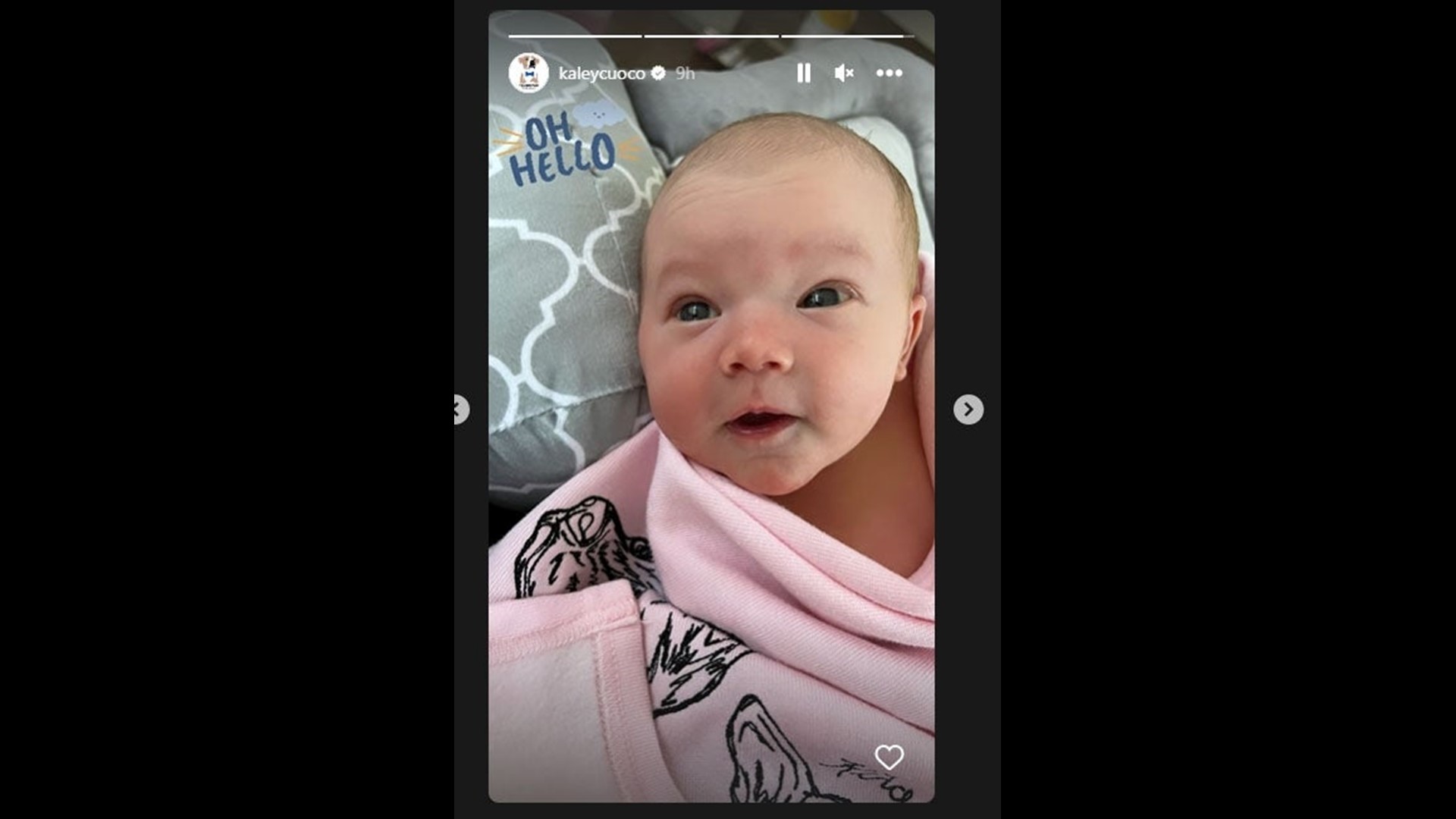Kaley Cuoco Shares Photo of Beautiful Newborn Baby Girl, Matilda | ktvb.com