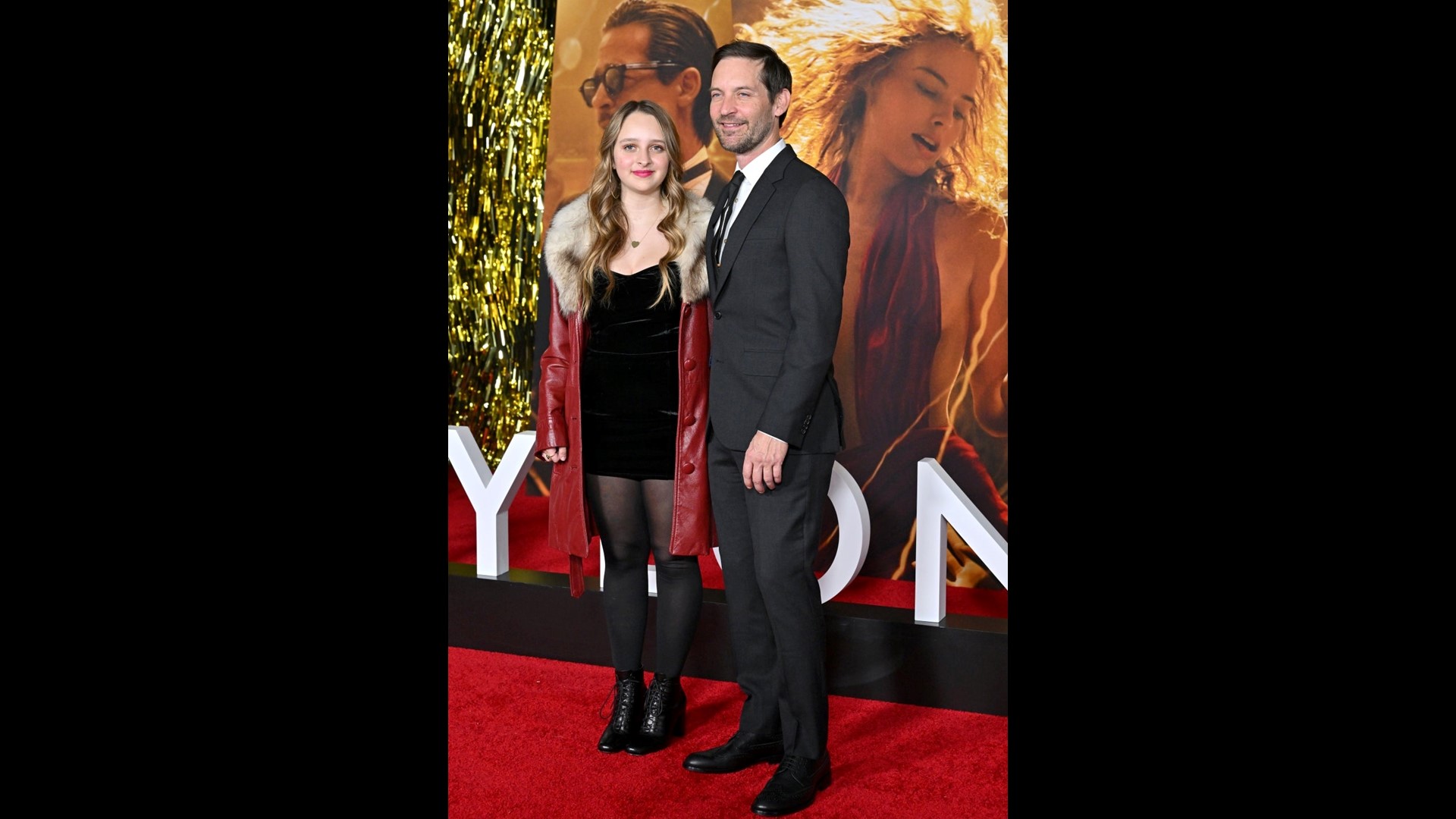 Tobey Maguire and 16-Year-Old Daughter Ruby Make Rare Red Carpet ...