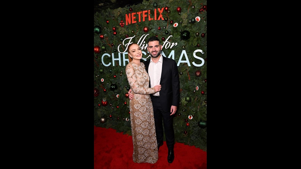 Lindsay Lohan Makes Red Carpet Debut With Husband Bader Shammas | ktvb.com