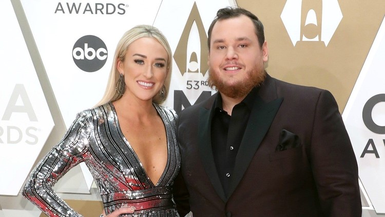 Country Singer Luke Combs Marries Longtime Girlfriend Nicole Hocking in ...