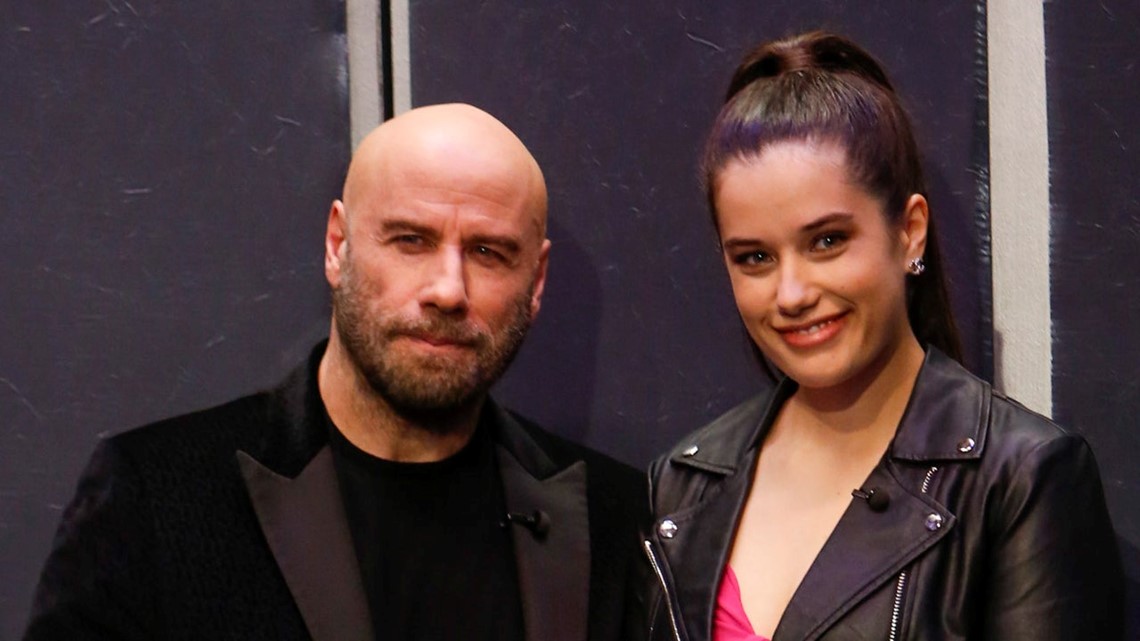 John Travolta Shares Family Christmas Pic With Daughter Ella and Son ...