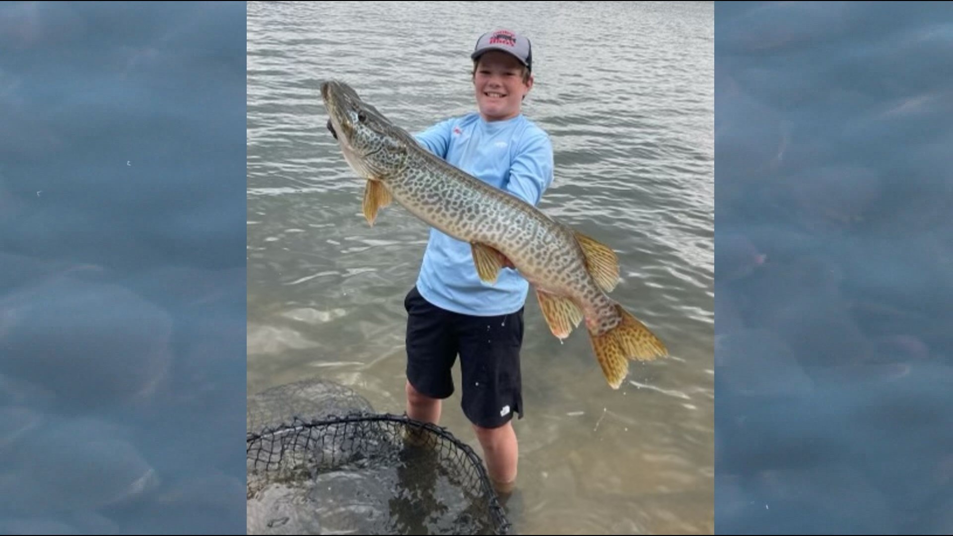 Young angler 'nuts about fishing' reels in 40 inch muskie | ktvb.com