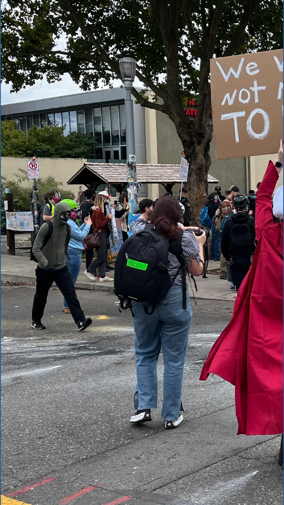 Feds use tear gas on protesters at Portland ICE facility Saturday ...