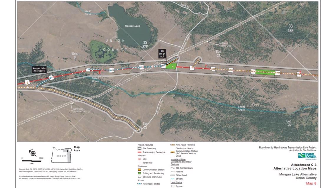 Eastern Oregon residents oppose Boardman-to-Hemingway energy line ...