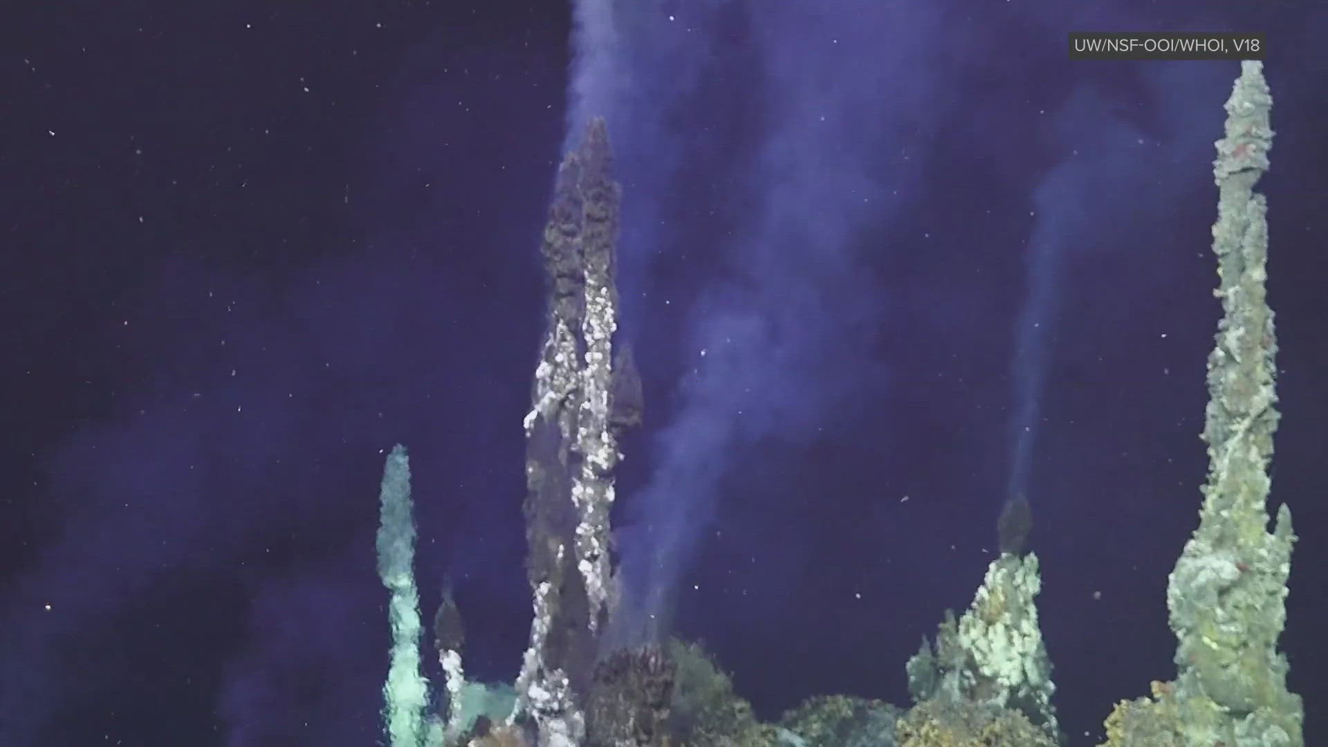 University of Washington scientists expect an underwater volcano to ...