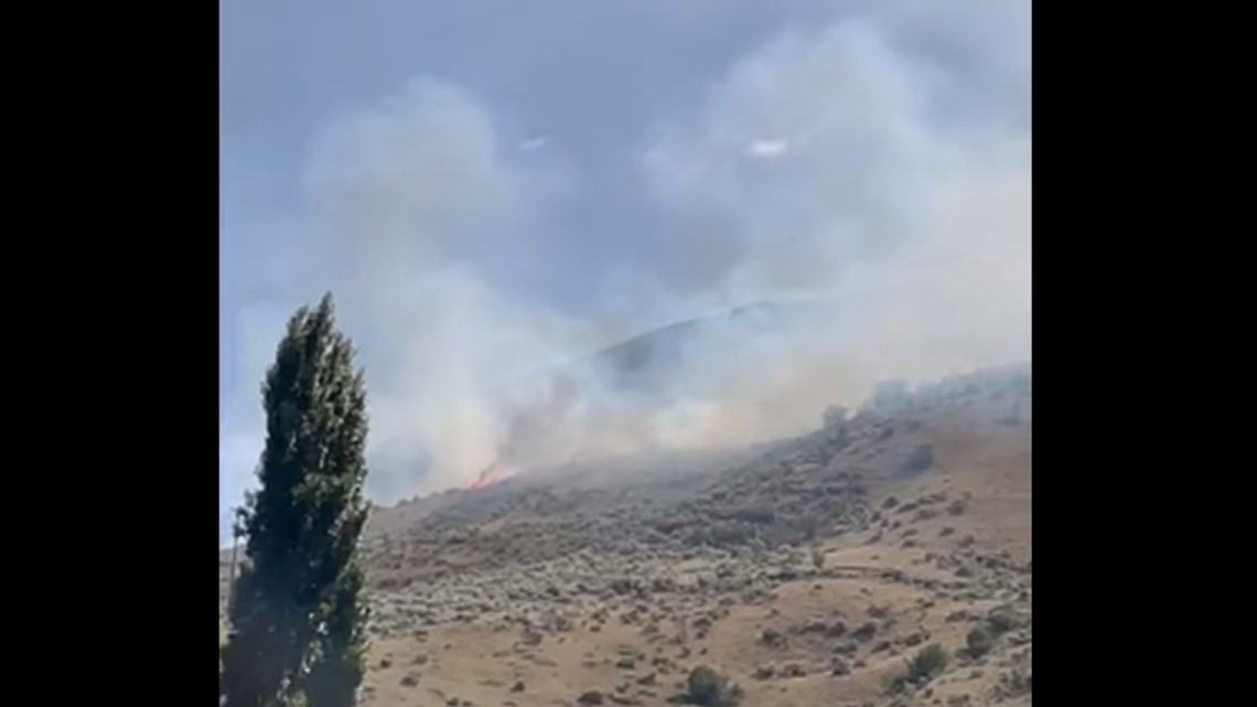 Methow Fire burns south of Wenatchee in Chelan County | ktvb.com