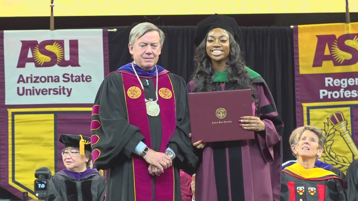 Teen earns doctorate from Arizona State University Tempe | ktvb.com