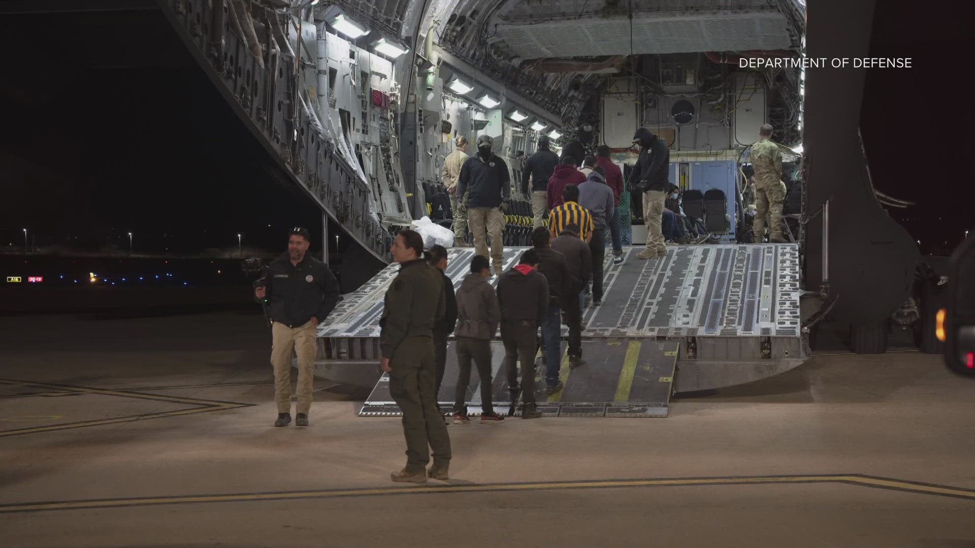 Trump using military plane for deportation flights | ktvb.com