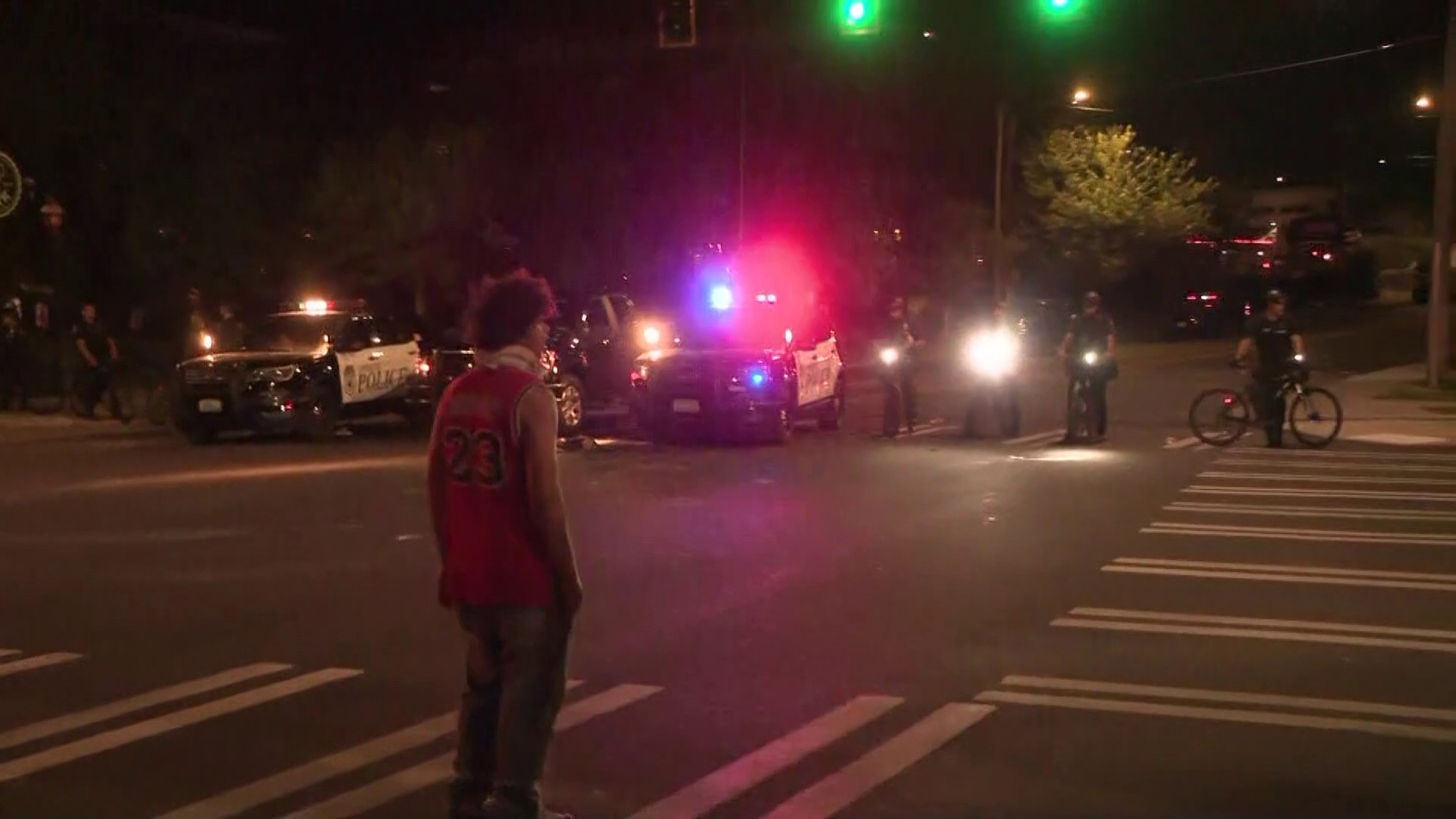 Protesters rally at Spokane ICE after detainment of asylum seeker ...