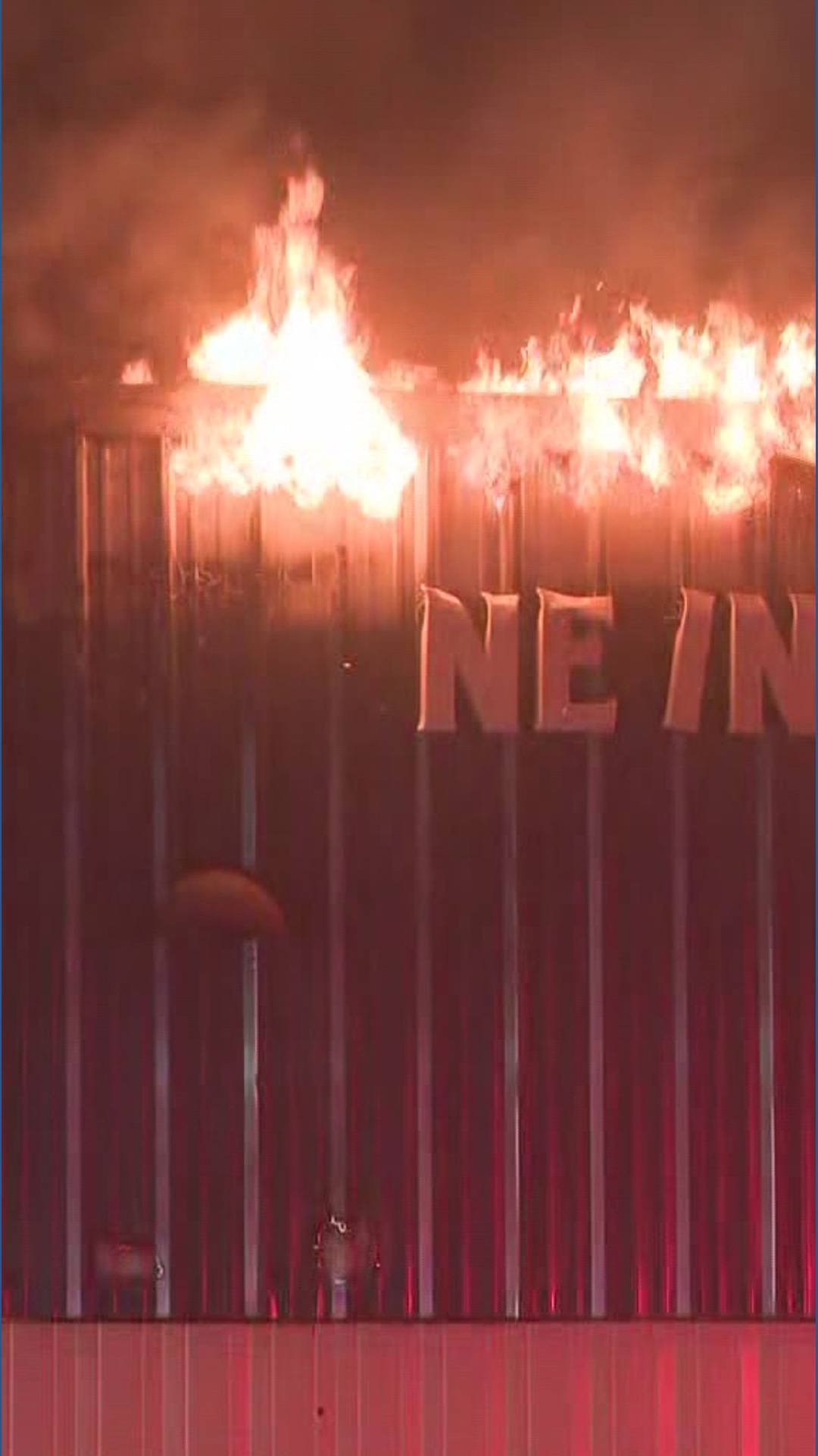 Breaking: Large Fire breaks out at Avista Stadium, fire crews ...