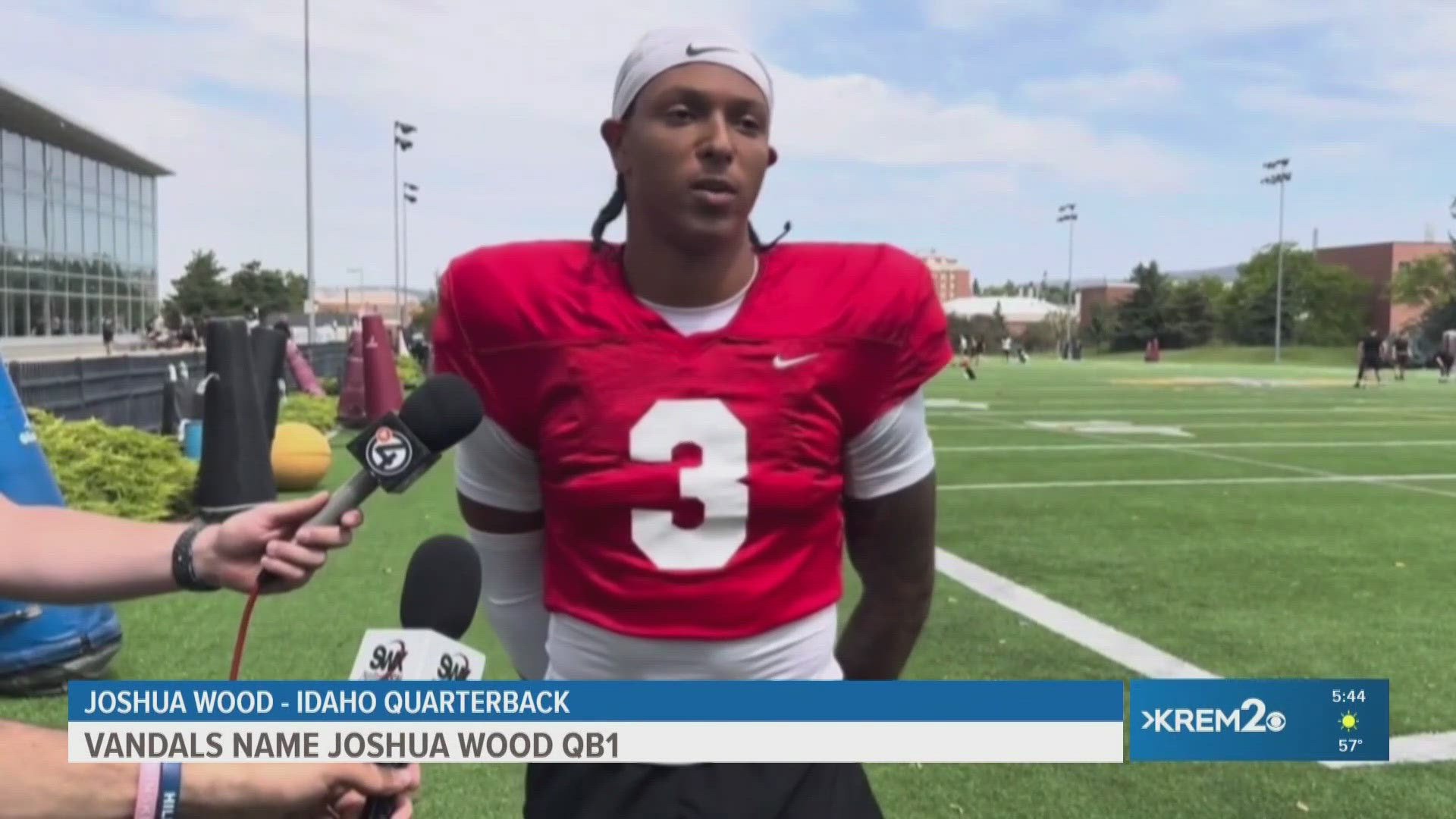 Joshua Wood named University of Idaho's starting quarterback for 2025 season | ktvb.com