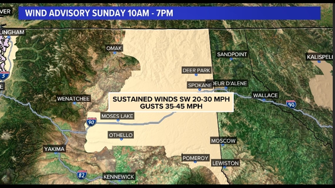 High winds hit Spokane, Coeur d'Alene areas | ktvb.com