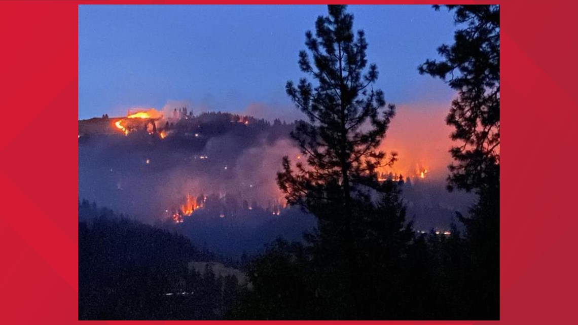 Bird striking powerline caused Whitetail Loop fire near Orofino | ktvb.com