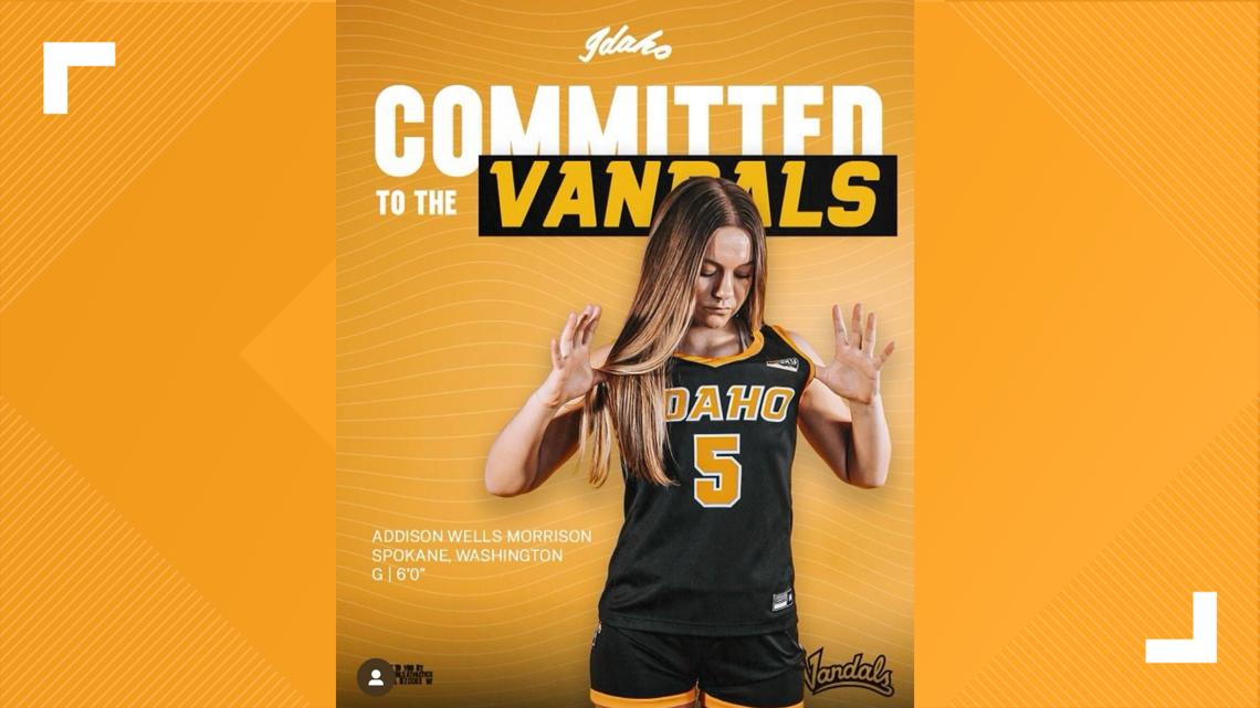 Addison Wells Morrison, daughter of Adam Morrison, commits to Idaho ...