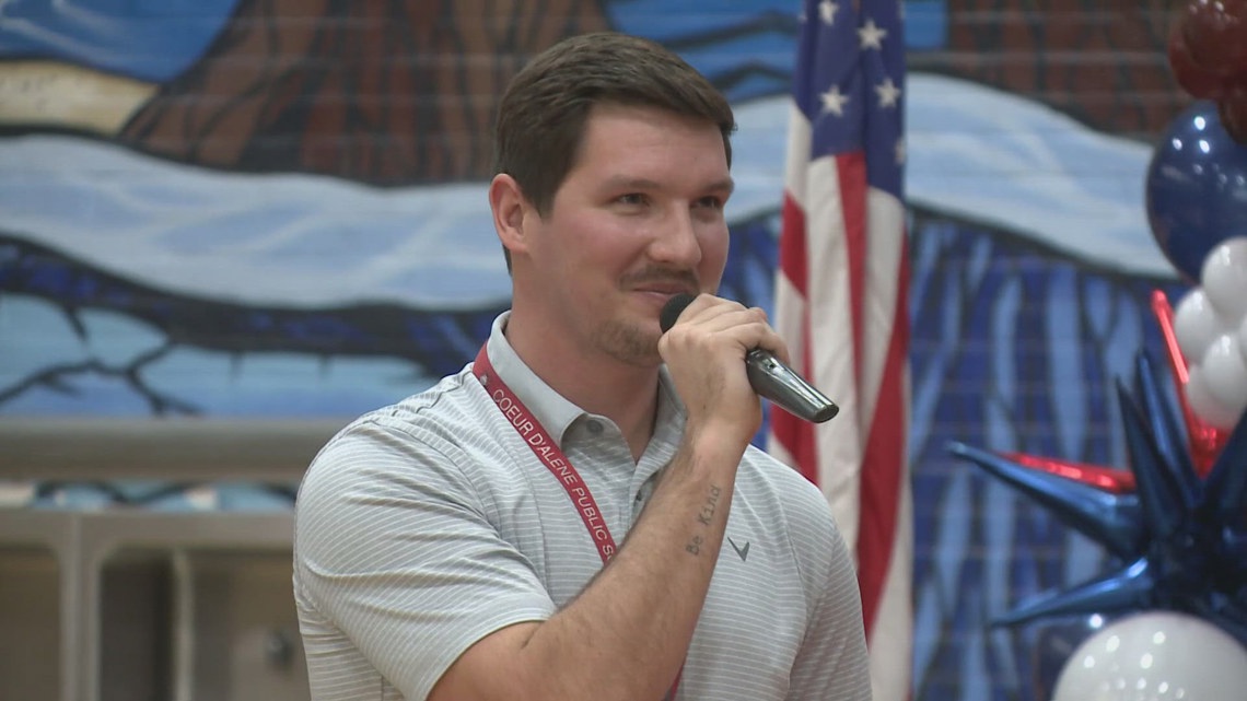 Coeur d'Alene teacher receives Milken Educator Award | ktvb.com