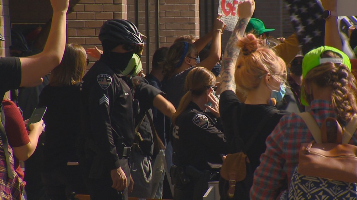 Boise mayor condemns 'violence and intimidation' at downtown rally ...