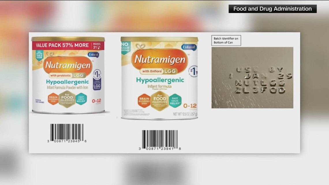 Baby formula for infants with milk allergies recalled for possible ...