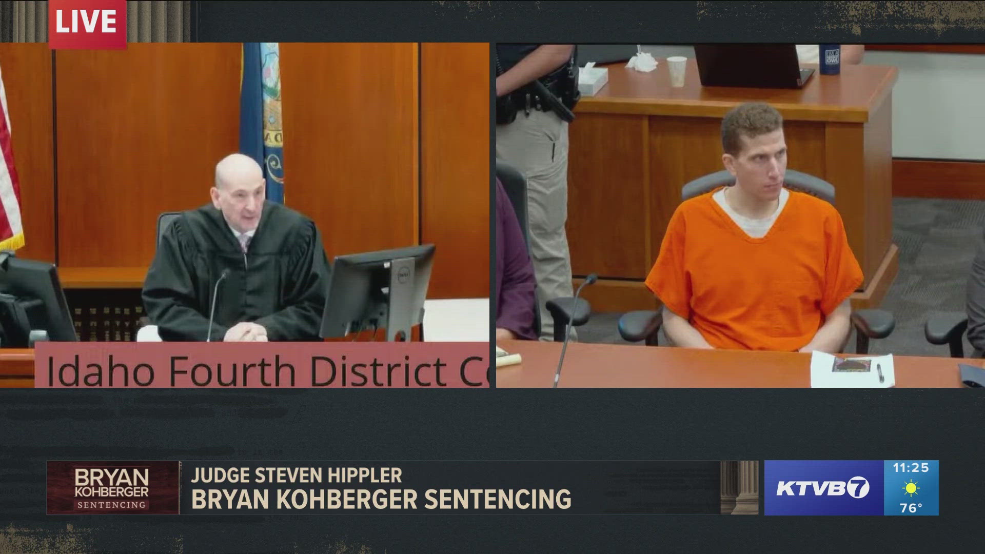 'Worst of the worst': Judge Steven Hippler sentences Bryan Kohberger to ...