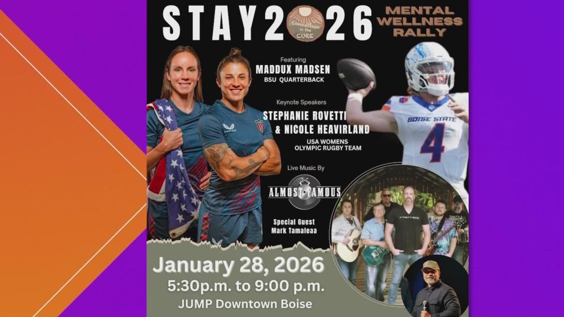 Boost your mental health at the free STAY Mental Wellness Rally | ktvb.com
