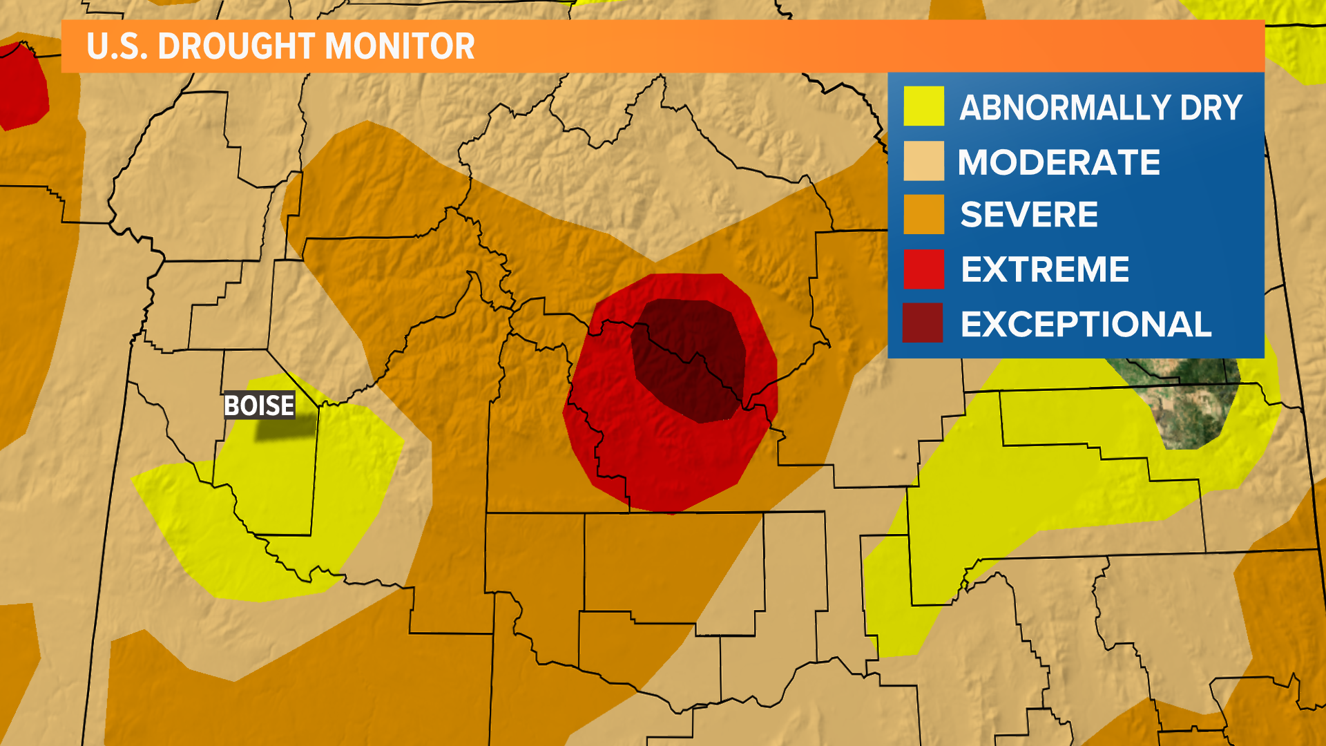 Idaho is dry all over, but drought is much worse in some areas | ktvb.com