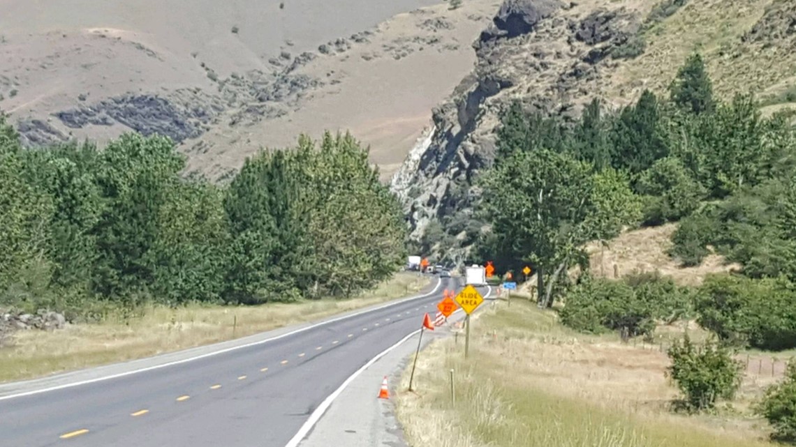Highway 95 opens for overnight travel in area of rockslide | ktvb.com