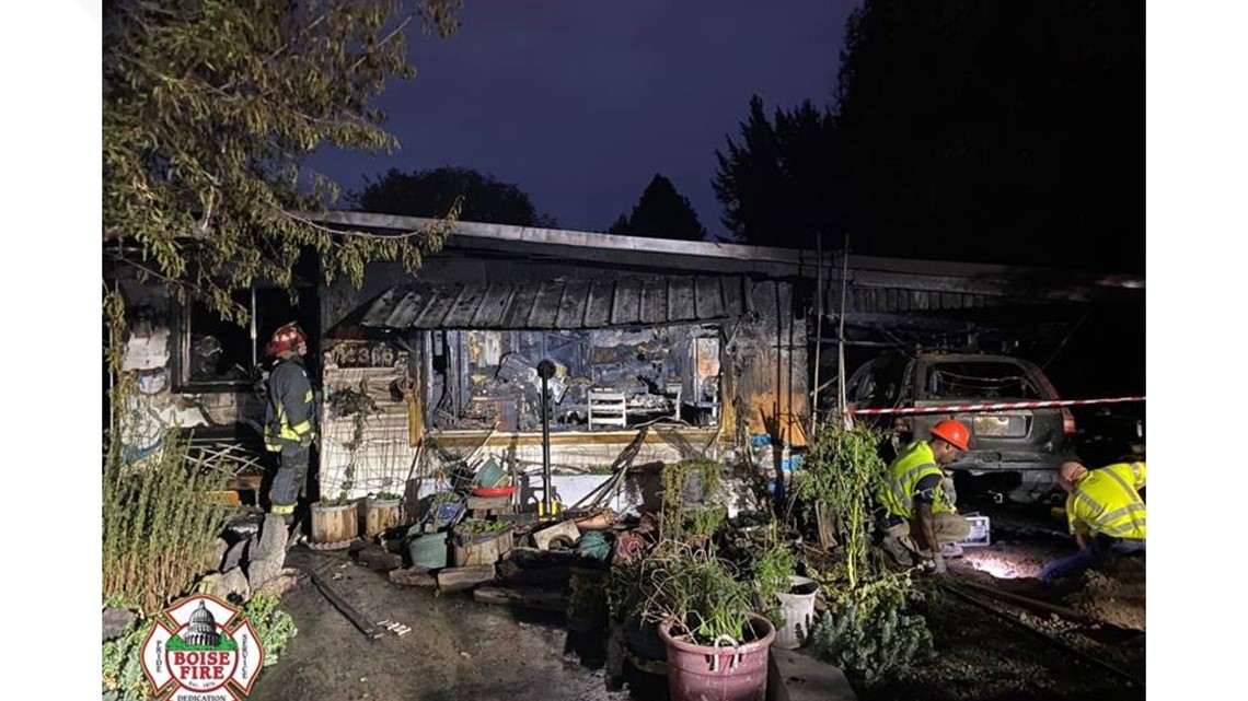 2 residents, firefighter injured in Ada County house fire | ktvb.com