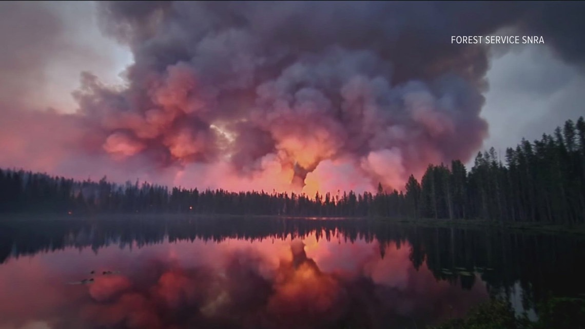 Bench Lake Fire threatens businesses | ktvb.com