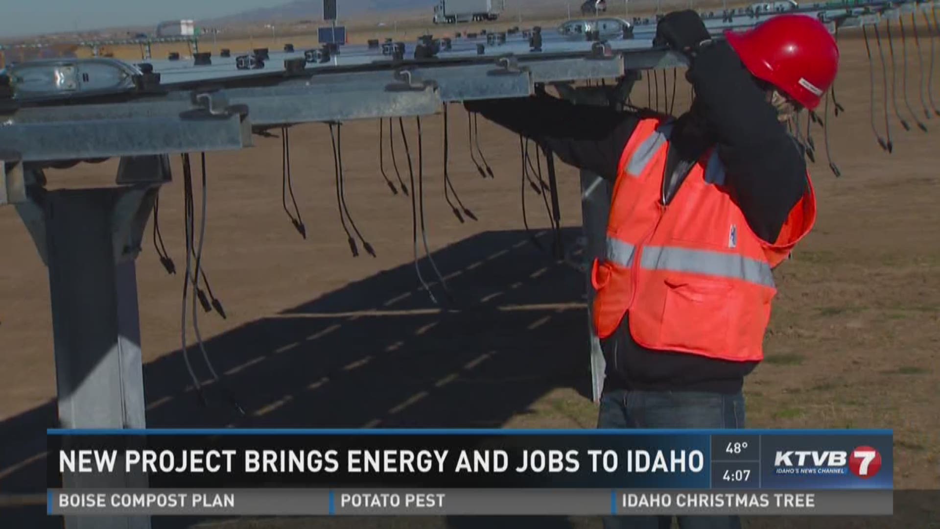 New solar project brings energy and jobs to Idaho | ktvb.com