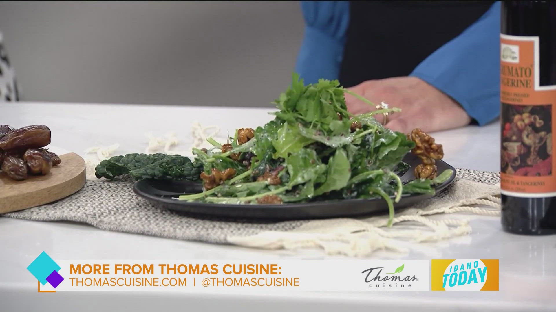 Make a Healthy Kale Salad with Thomas Cuisine | ktvb.com