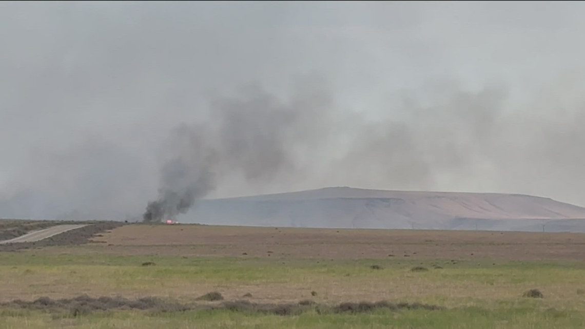 Moore Fire burns 1,500 acres southeast of Melba | ktvb.com