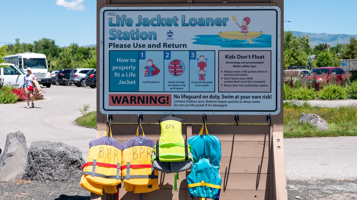 Free life jackets available at City of Boise ponds this summer | ktvb.com
