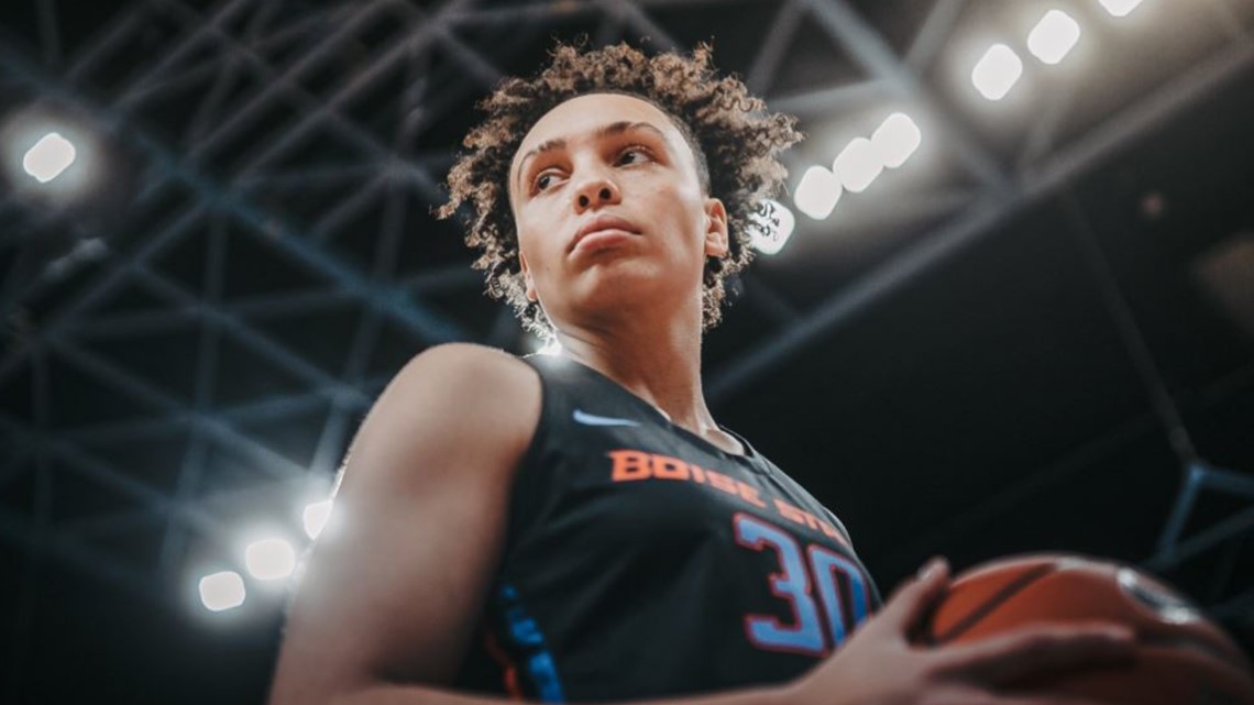 Jade Loville becomes first woman in Boise State history to score 40 ...