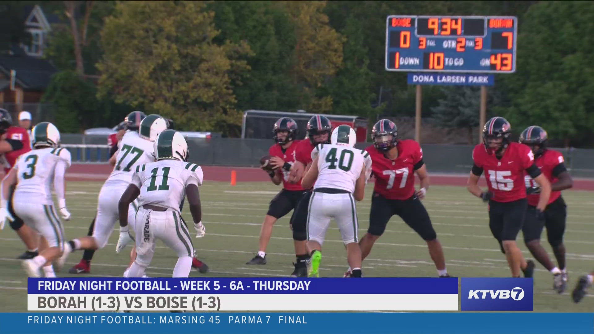 Friday Night Football: Idaho live scores, highlights from Week 5 | ktvb.com