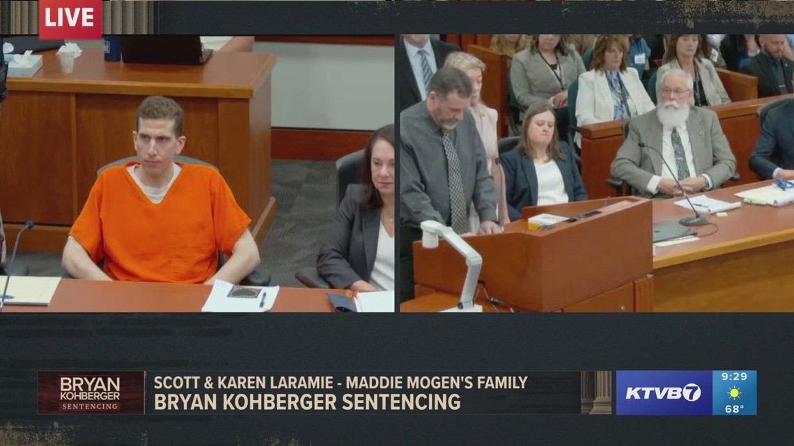 Kohberger sentencing: Statement from Madison Mogen's family | ktvb.com